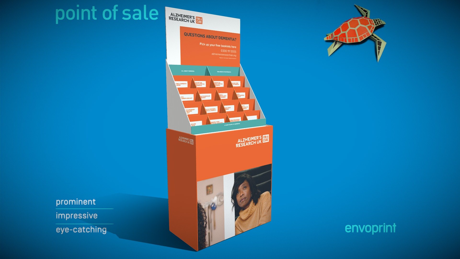 Alzheimer's UK Leaflet Display Unit - 3D model by envoprint ...