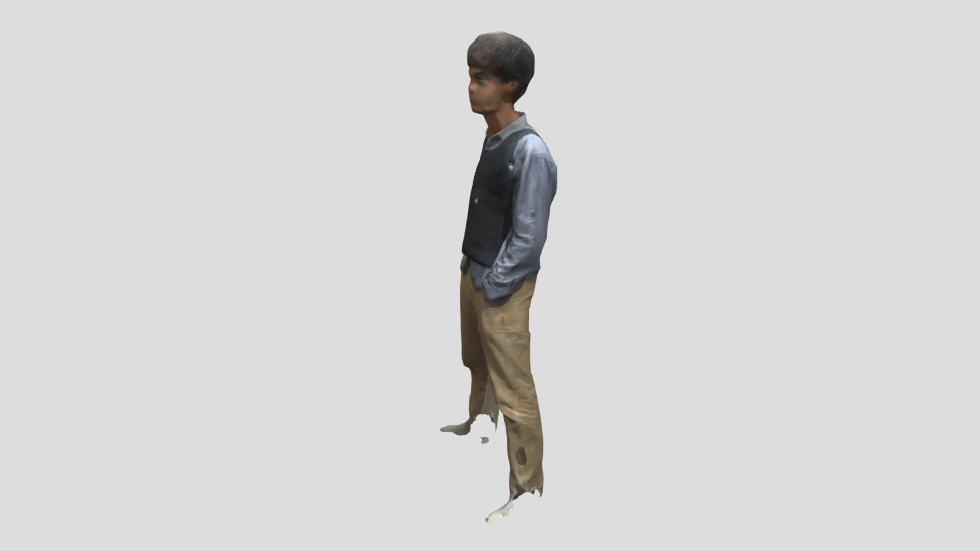 Me standing - 3D model by rivansariq [ad10d0d] - Sketchfab