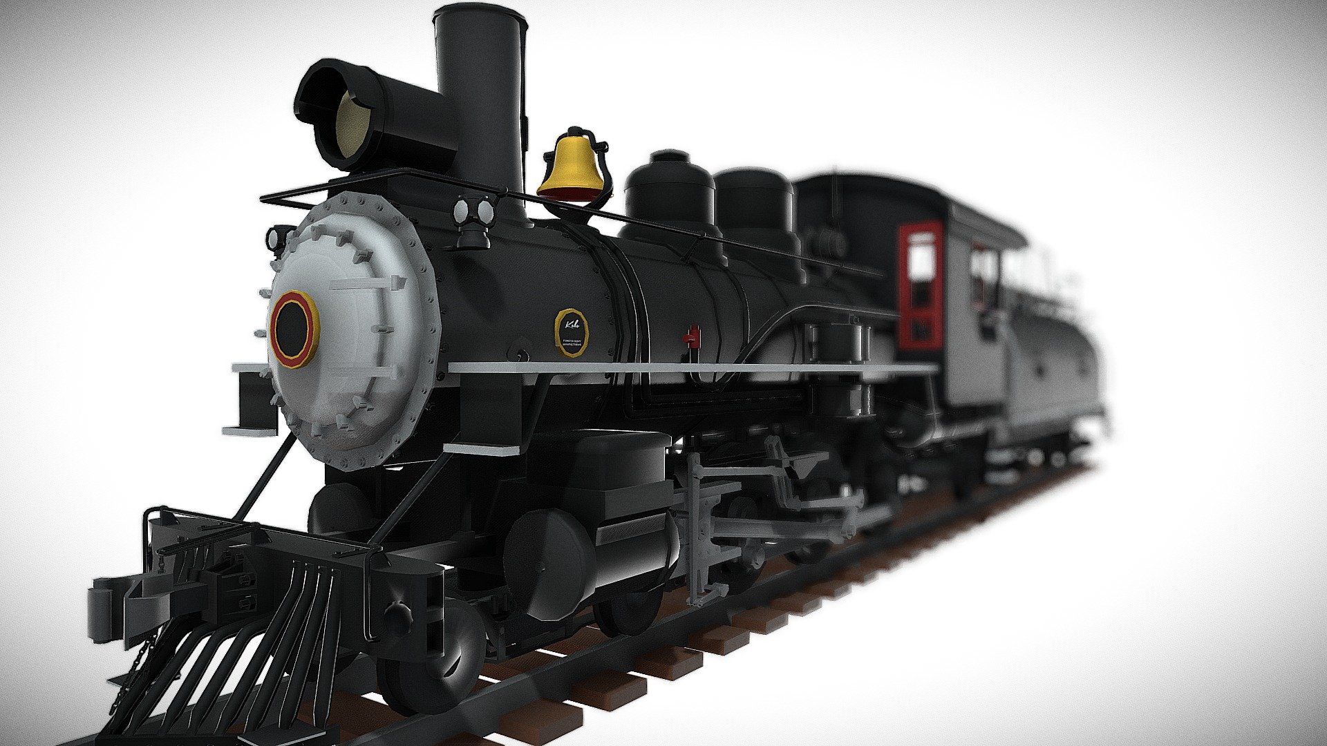 Southern Pacific 18 "Slim Princess" - 3D model by Finn-Ni-Koko ...