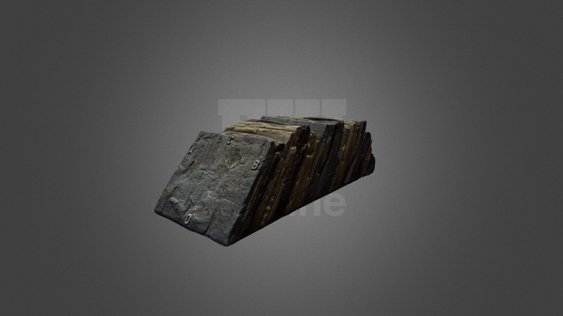 Rock Layers - 3D model by FIUonline [ad13349] - Sketchfab
