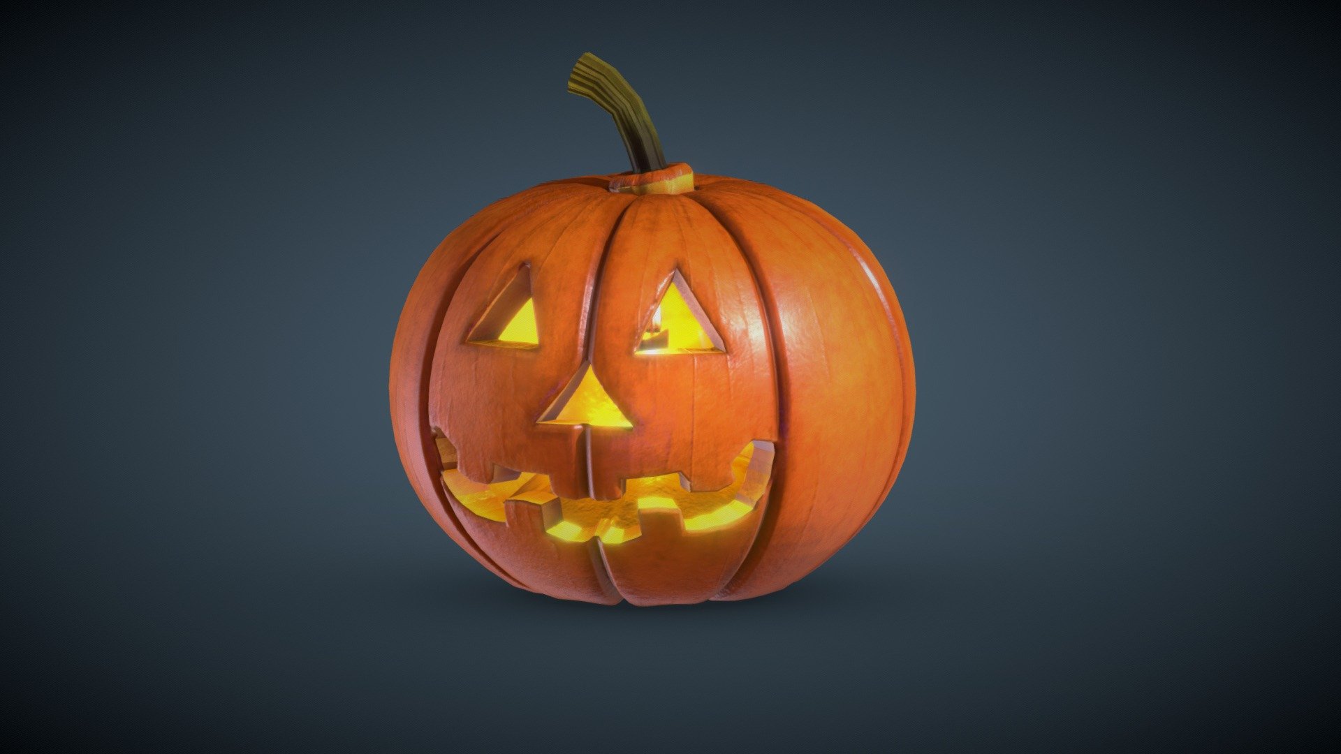 Halloween Pumpkin - Download Free 3D model by ErikArnez [ad13b1d ...