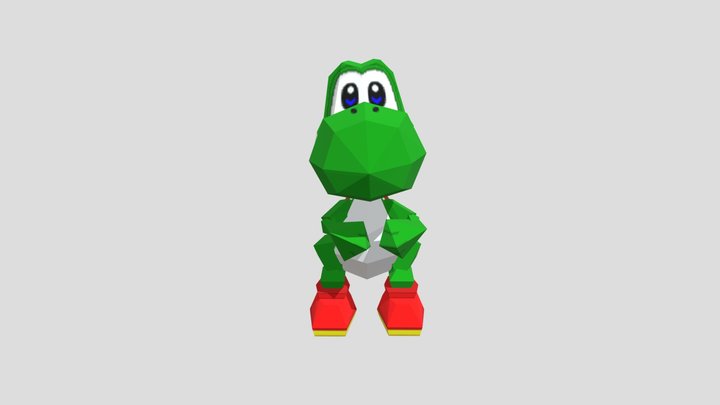 Yoshi 3D models - Sketchfab