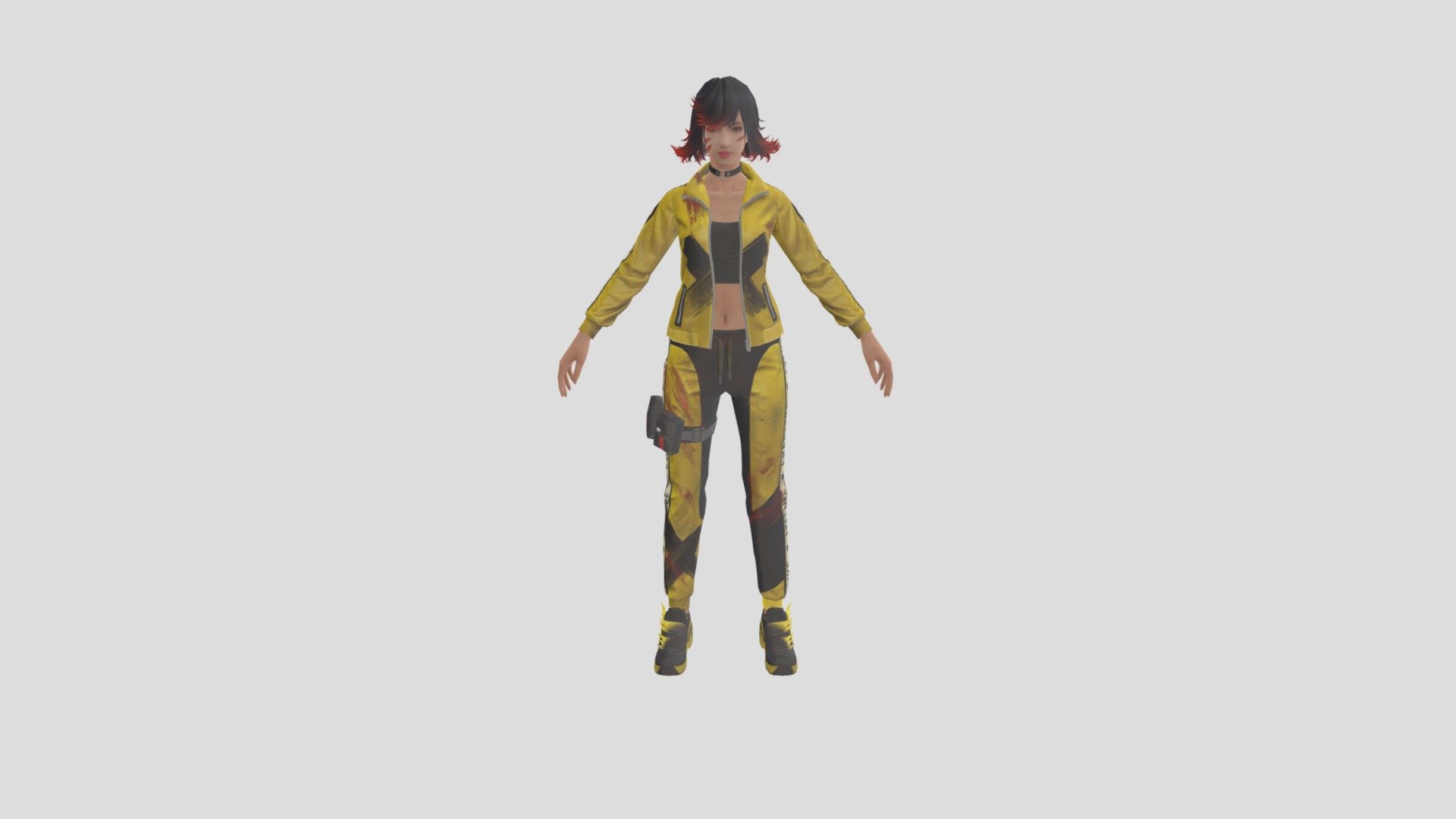 Free Fire Kelly Standing Clap - Download Free 3D model by SQ Gaming YT ...
