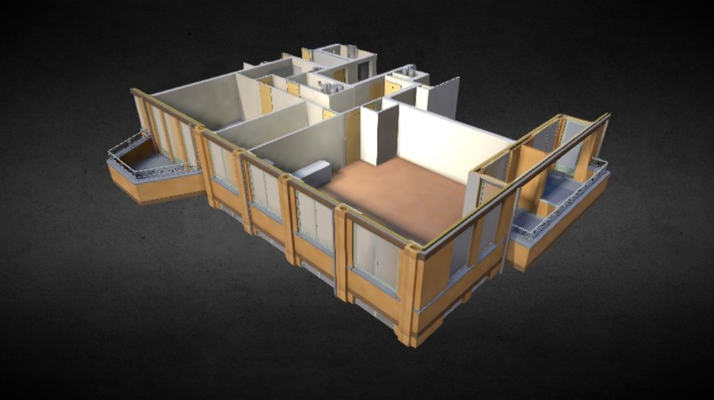 hfb Leidscherijn-test01 - 3D model by buddy112 [ad17191] - Sketchfab