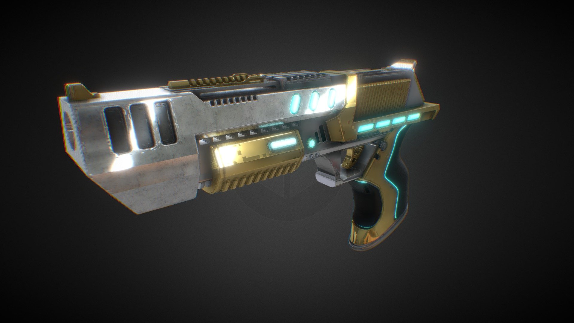 gun first - 3D model by kawuru [ad1be65] - Sketchfab