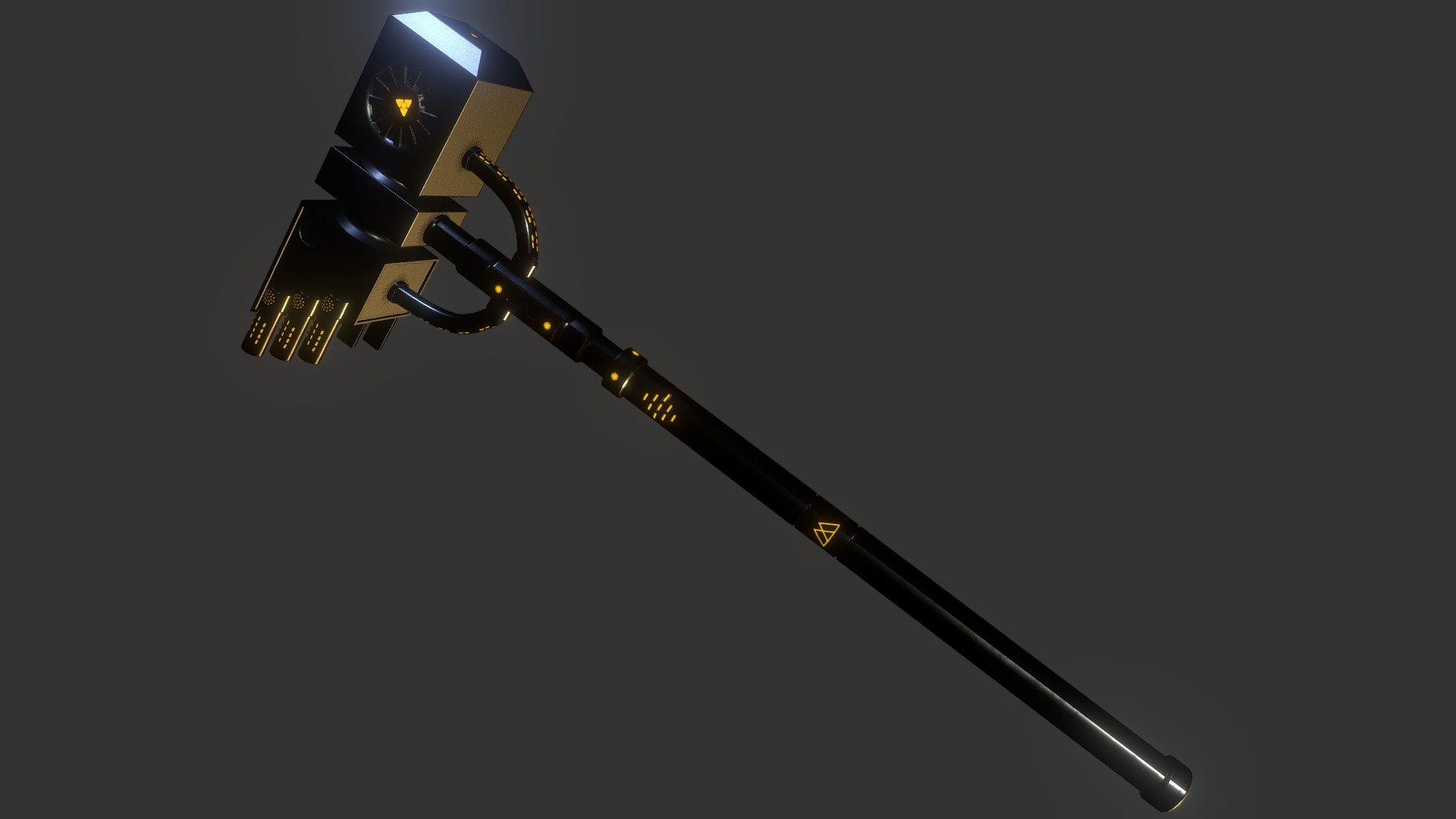 Scifi Heavy Weapon - 3D model by FWLukeSummers (@lukesummersfutureworks ...