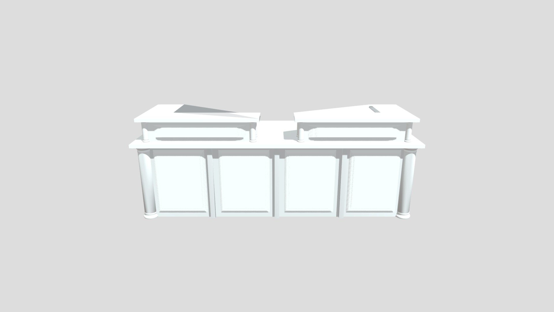 Cashier - 3D model by Leaw_030812 [ad1cf9b] - Sketchfab