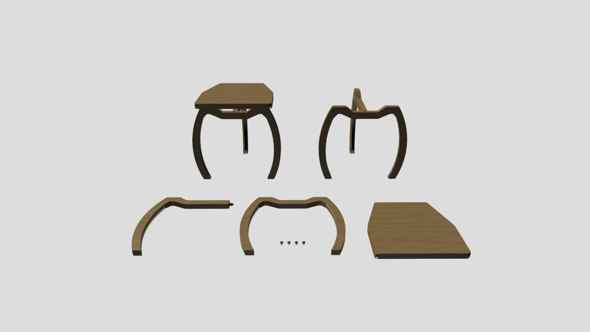 m stool prototype - 3D model by kennangoretti123 [ad1d29a] - Sketchfab
