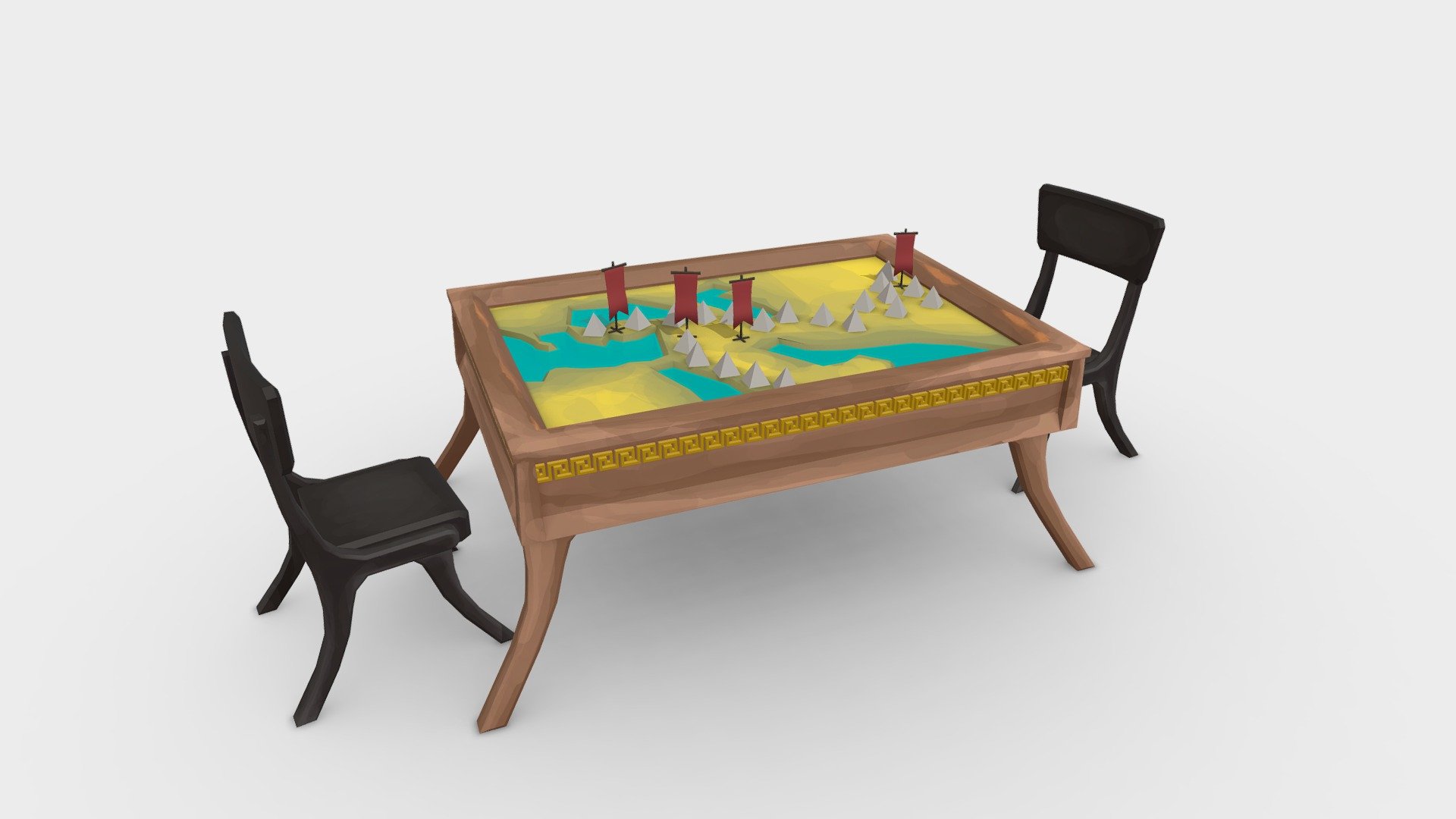 The Map Table - 3D model by Elijah Sheffield (@ElijahMSheffield ...