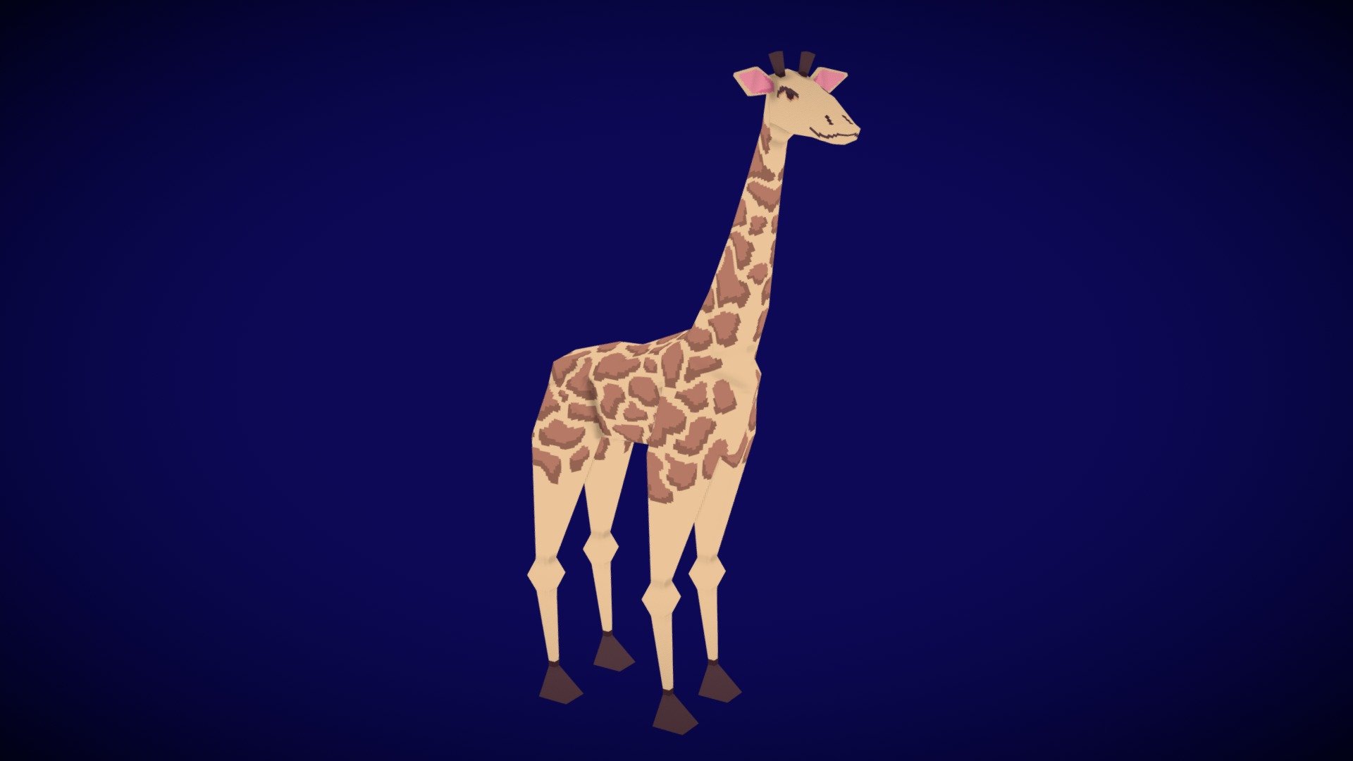[Download] Low Poly Giraffe - Download Free 3D model by Friendl-e-Duck ...