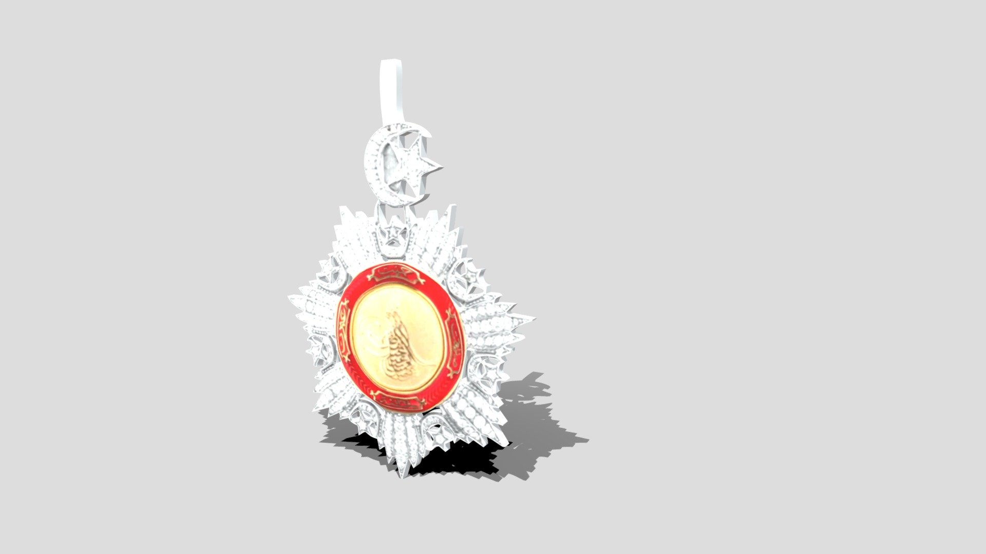 Sultan Abdul Hameed Medal - Download Free 3D model by Sba Stuff ...