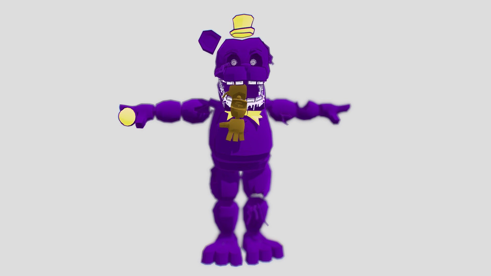 Retro Shadow Freddy - Download Free 3D model by RoxanneTheArtist945 ...