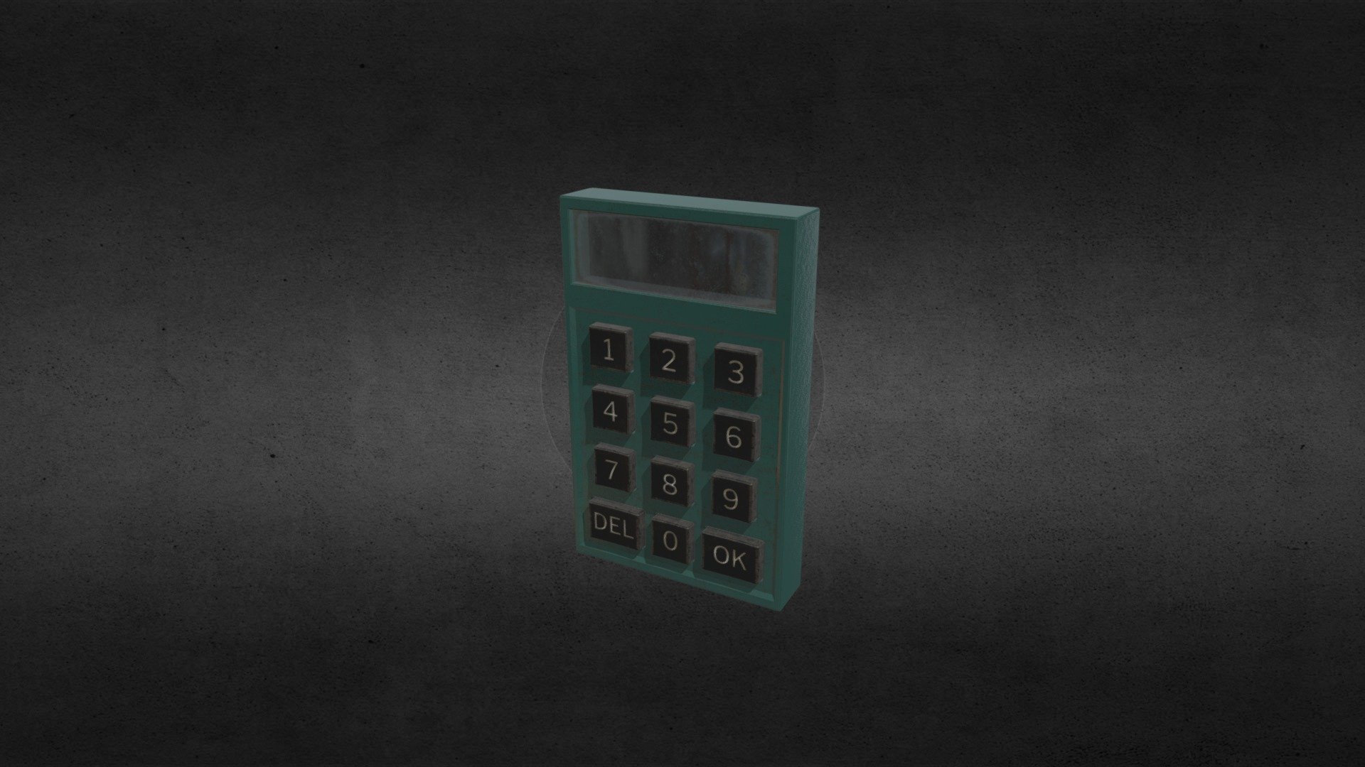 Dirty Old Security Keypad - Download Free 3D model by DEICIDER78 ...