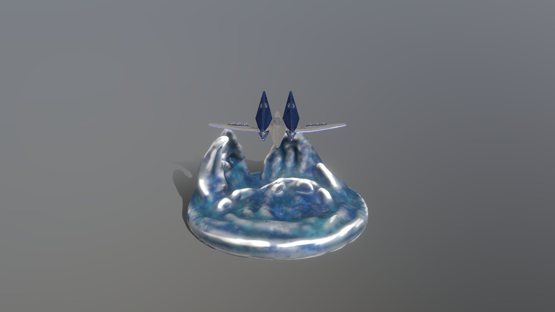 Arwing II - 3D model by Eva4X [ad26307] - Sketchfab