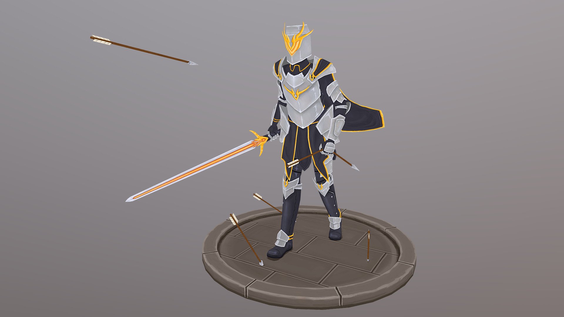 Knight - 3D model by Raúl Horta (@Raul-Horta) [ad269f7] - Sketchfab