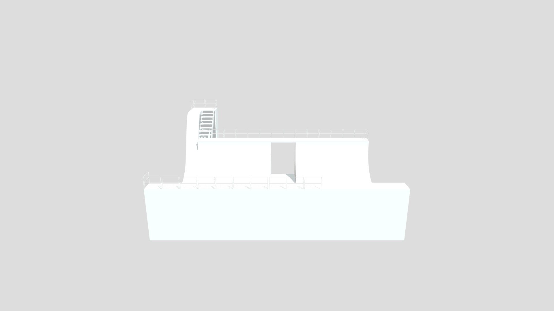 Tony Hawk Ramp - Download Free 3D model by alezeledon13 [ad26d63 ...