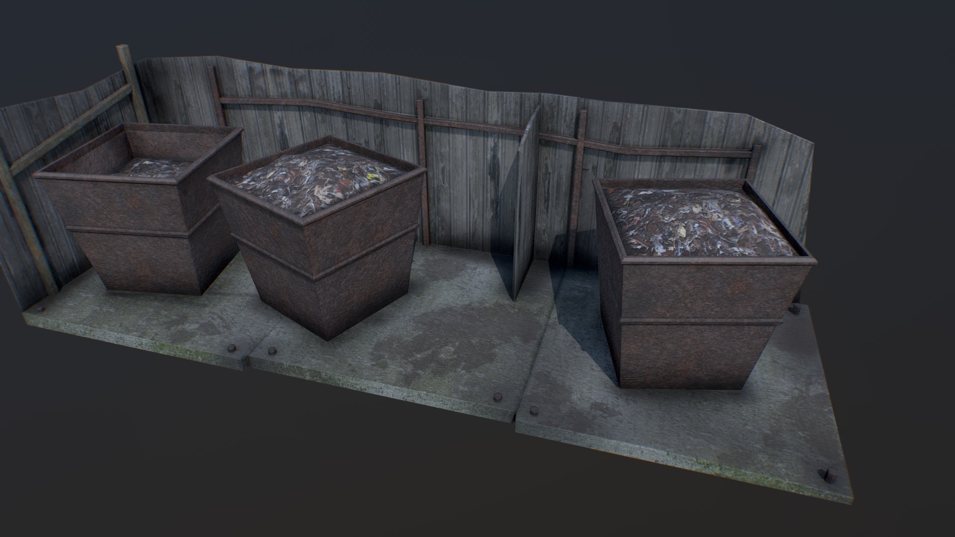 trashcan - 3D model by FrodaJan [ad26f4e] - Sketchfab