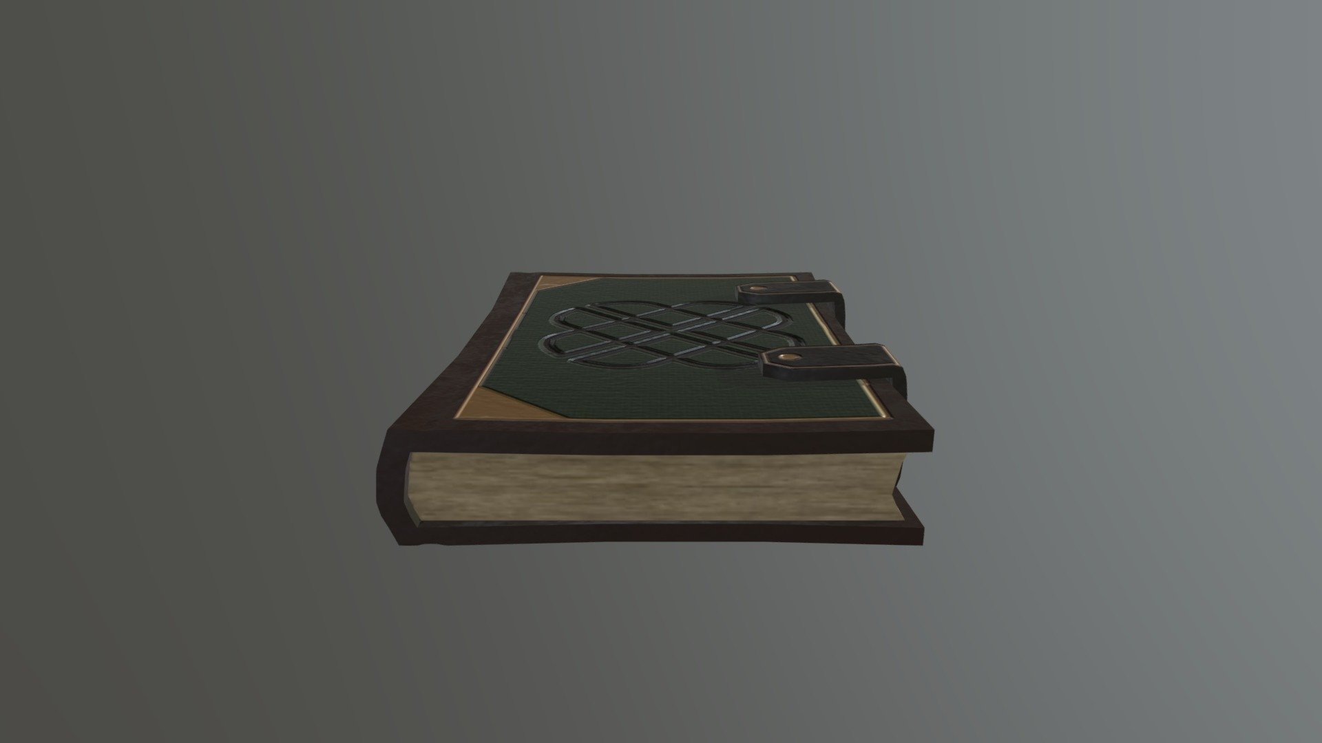 Spellbook Textured - 3D model by kathryb [ad274d6] - Sketchfab