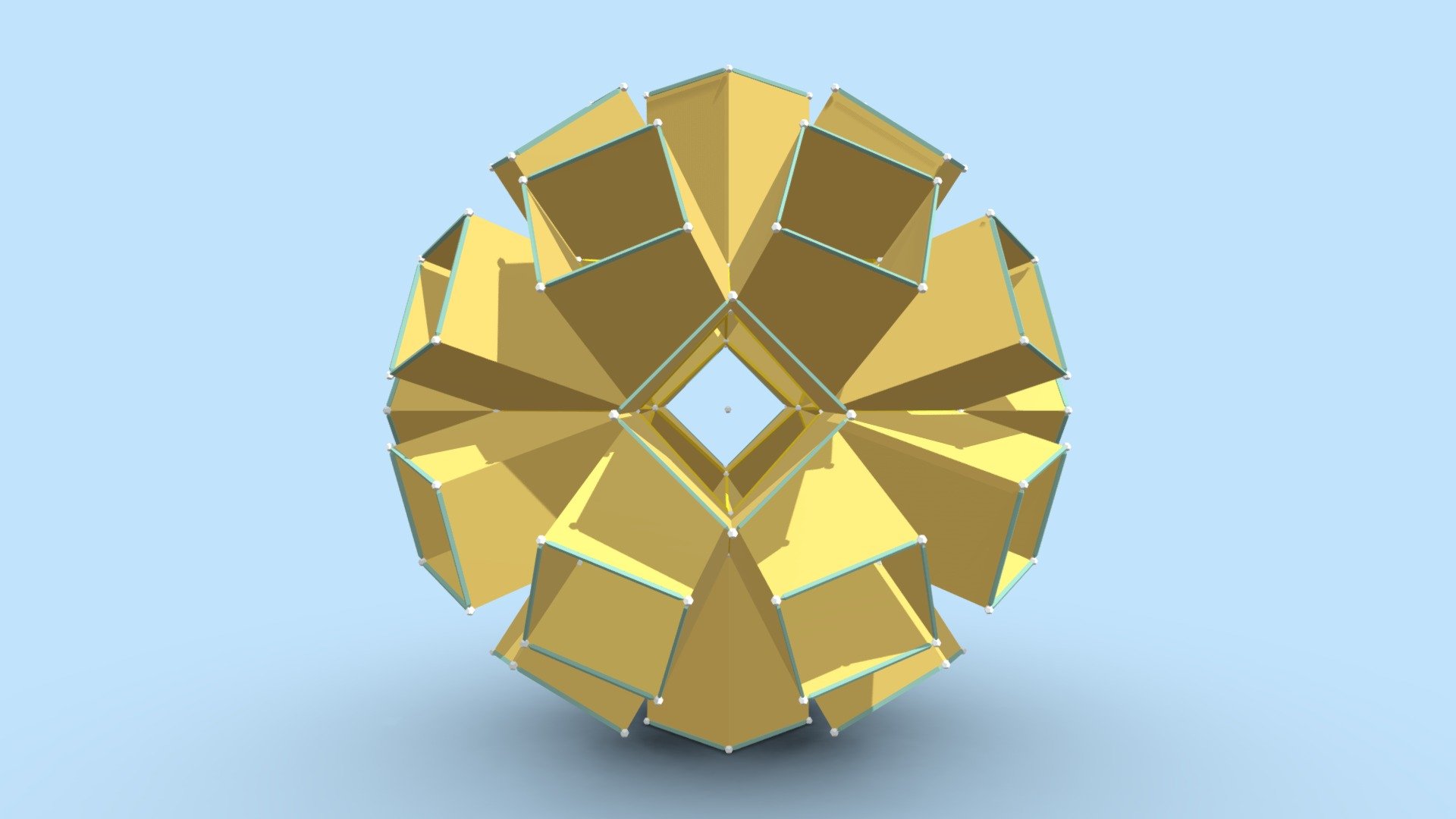 Fifteen Intersecting Shafts - Download Free 3D model by jjkostick ...