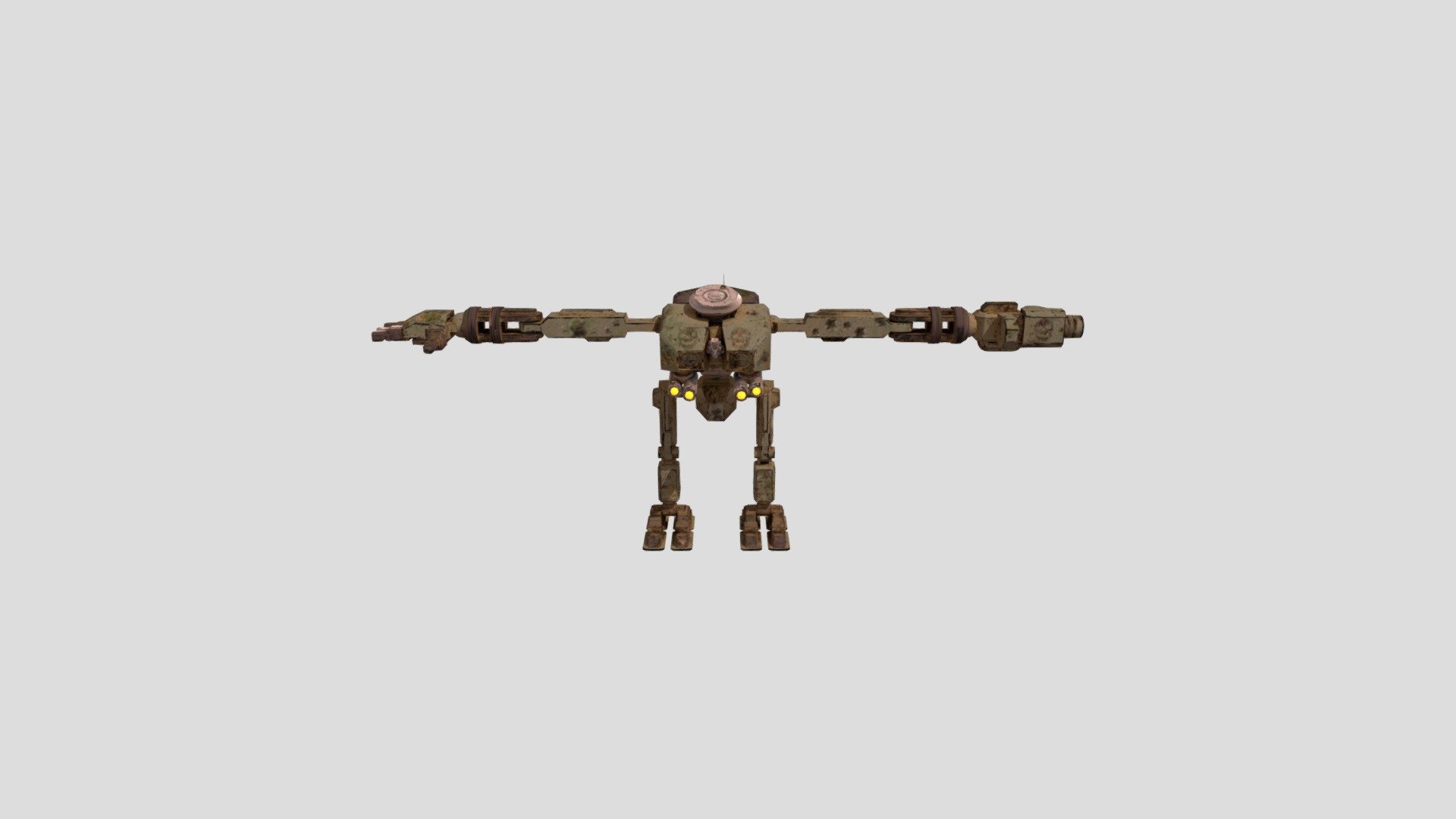 Robot Mad Max - 3D model by AxelPiens [ad28d1e] - Sketchfab