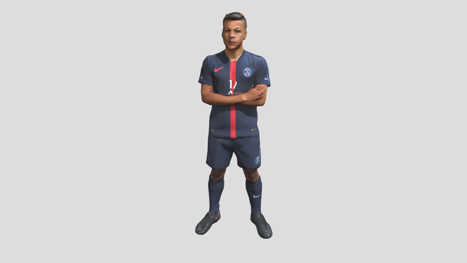 kylian mbappe - Download Free 3D model by yongtun [ad2ad0e] - Sketchfab