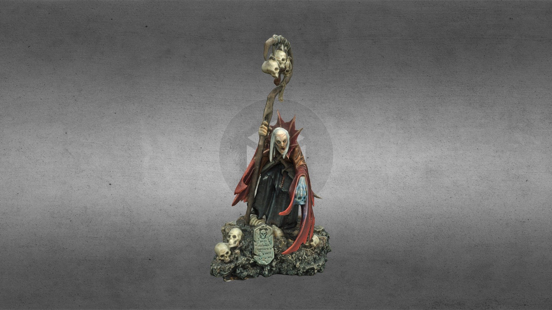 Necromancer - Download Free 3D model by spideynick [ad2c5e2] - Sketchfab