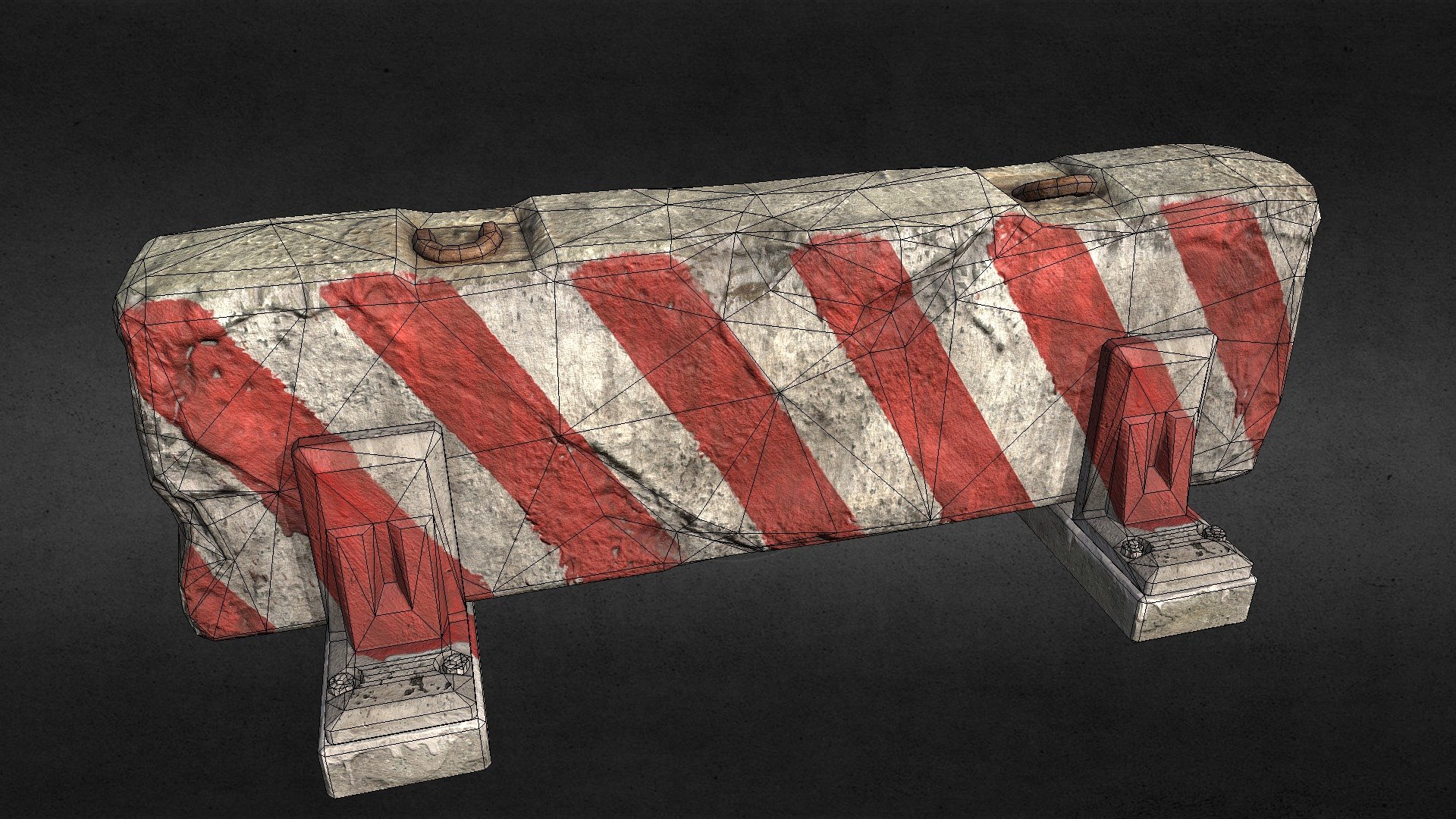 Road Block - 3D model by alpenfant [ad2e03d] - Sketchfab
