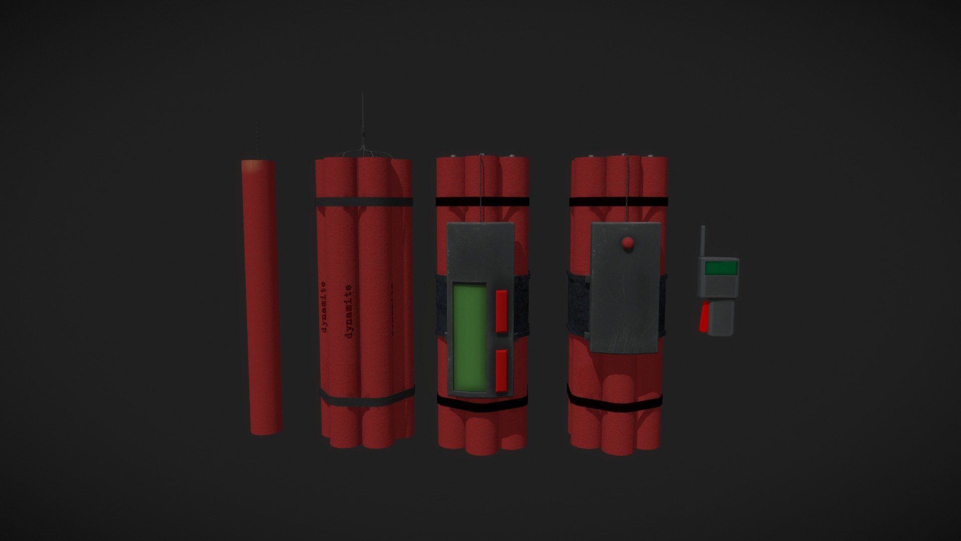 Explosive- Pack - Buy Royalty Free 3D model by leonidas10009 [ad2eb3f ...