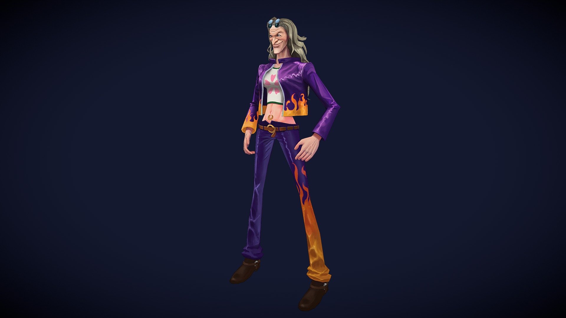 Dr. Kureha from One Piece - 3D model by Harrison Snatt (@GooGoose ...