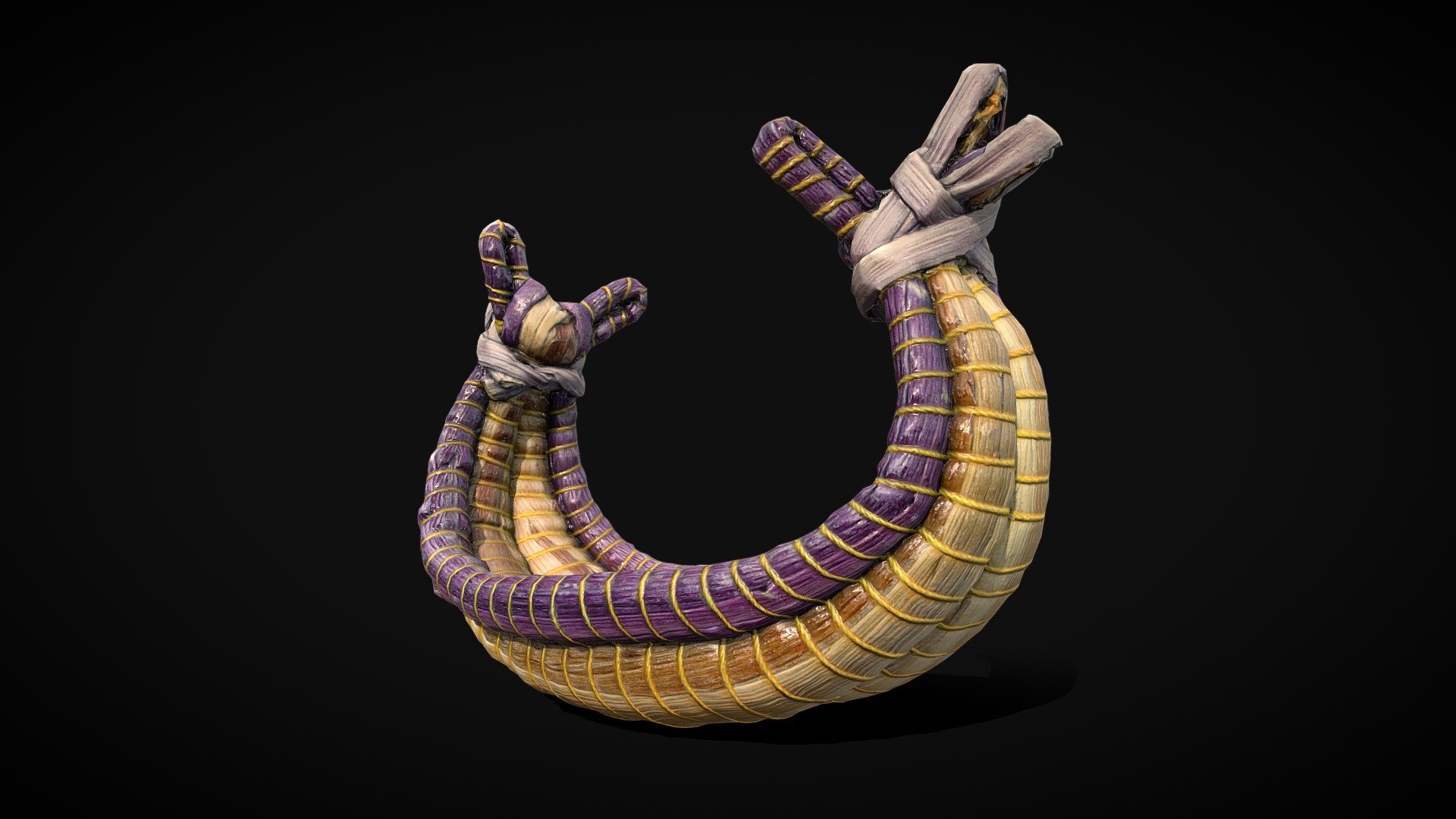 Balsa de totora - 3D model by Ruben Sergio Mamani Roque (@sergio-saurom ...