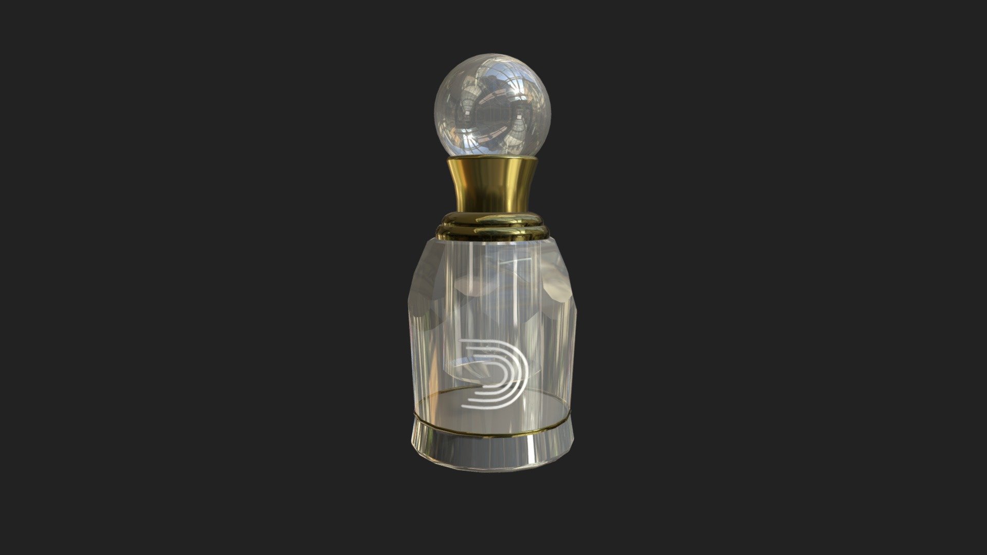Perfume Bottle Commission - 3D model by Ametzger [ad300ac] - Sketchfab
