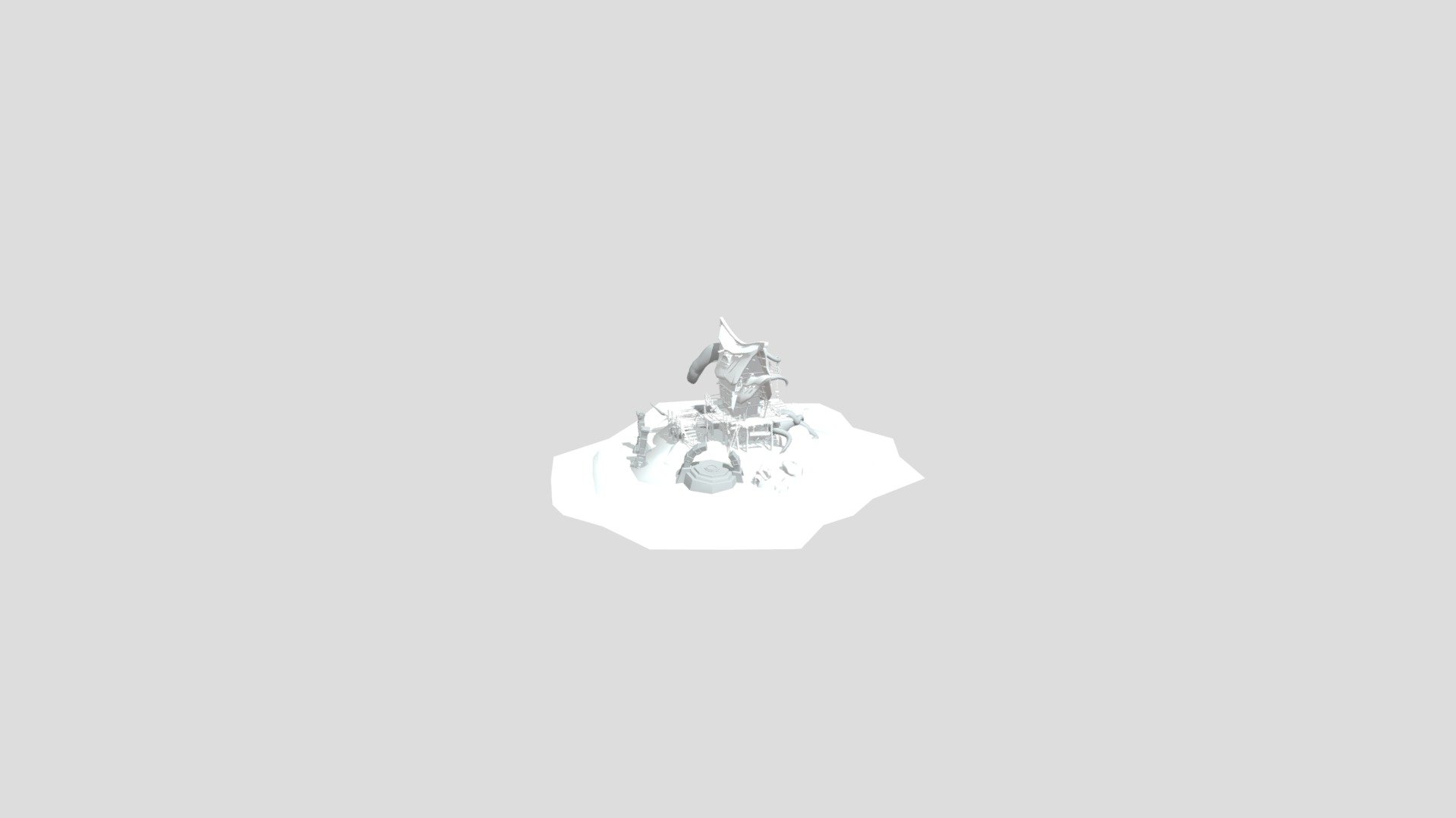 Island_Untextured - 3D model by SamanthaSharps [ad3059c] - Sketchfab