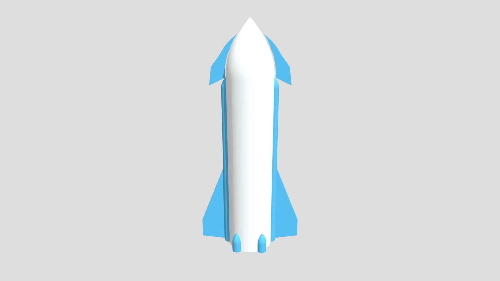SpaceX Starship Animated Flaps and Jets - 3D model by GeorgeAllanWalker ...