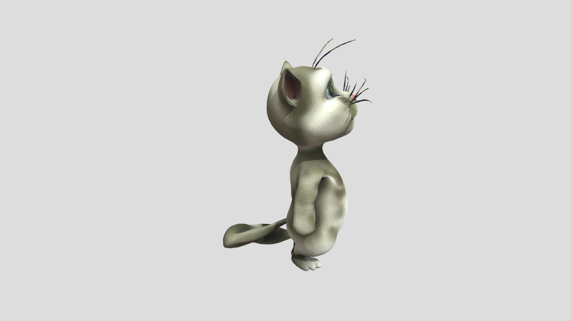 Talking Tom Cat (2009 Recreation) - Download Free 3D model by Minafan123 (@supardup) [ad329f5 ...