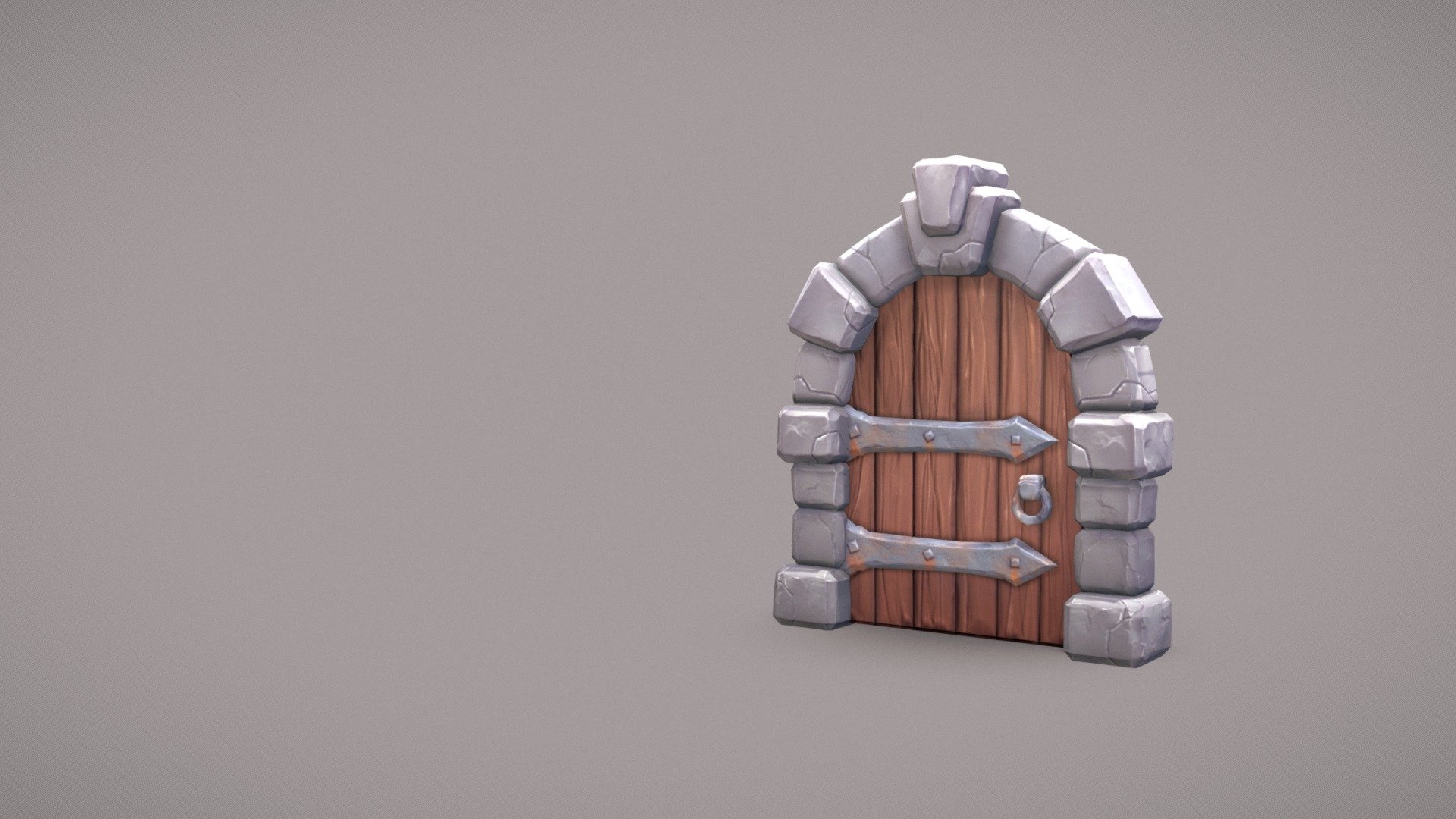The Door - 3D model by DennisLBS (@denwik) [ad32cc9] - Sketchfab