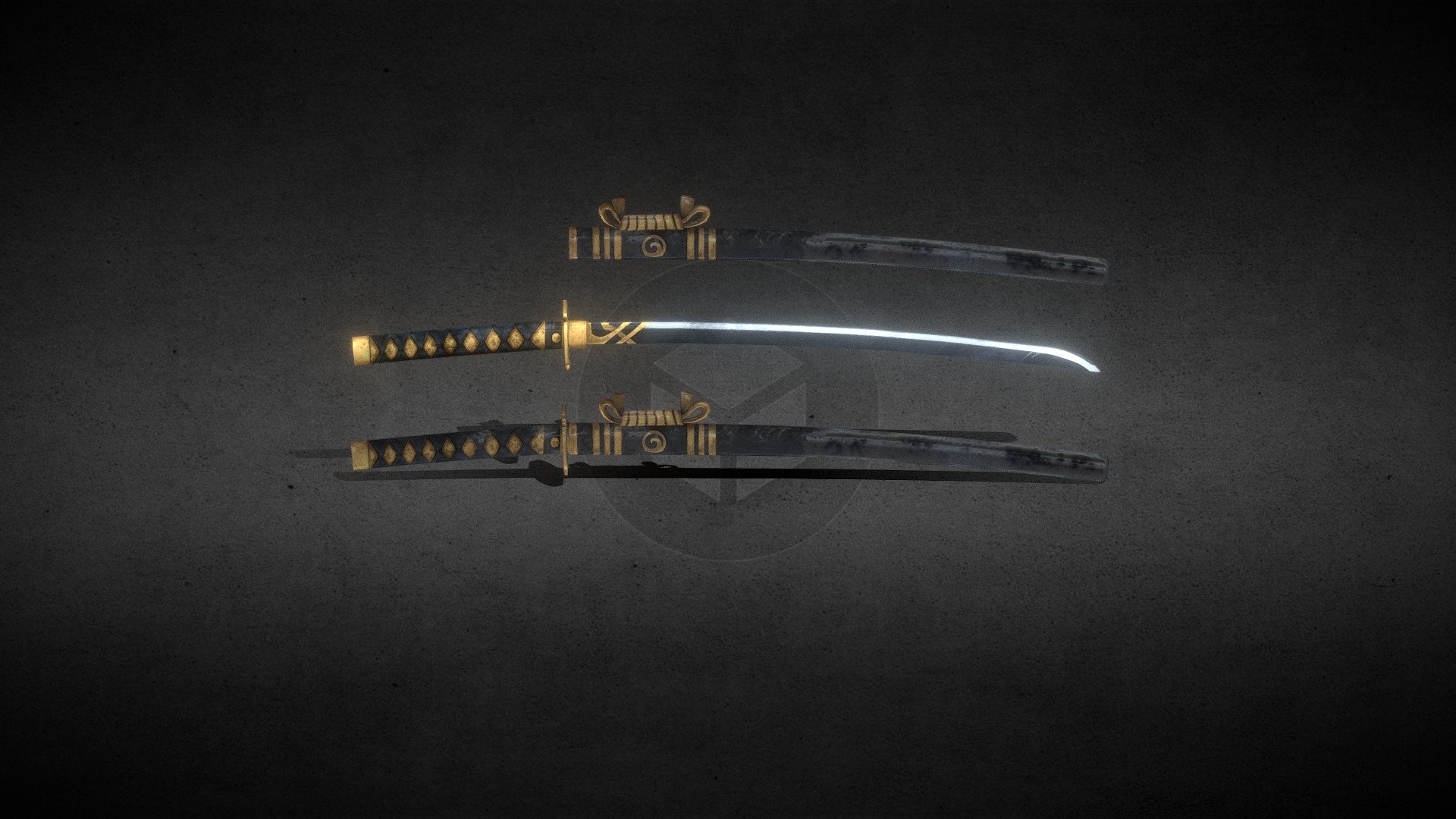 Katana - Download Free 3D model by Shadow Models 3D (@shadowmodels3d ...