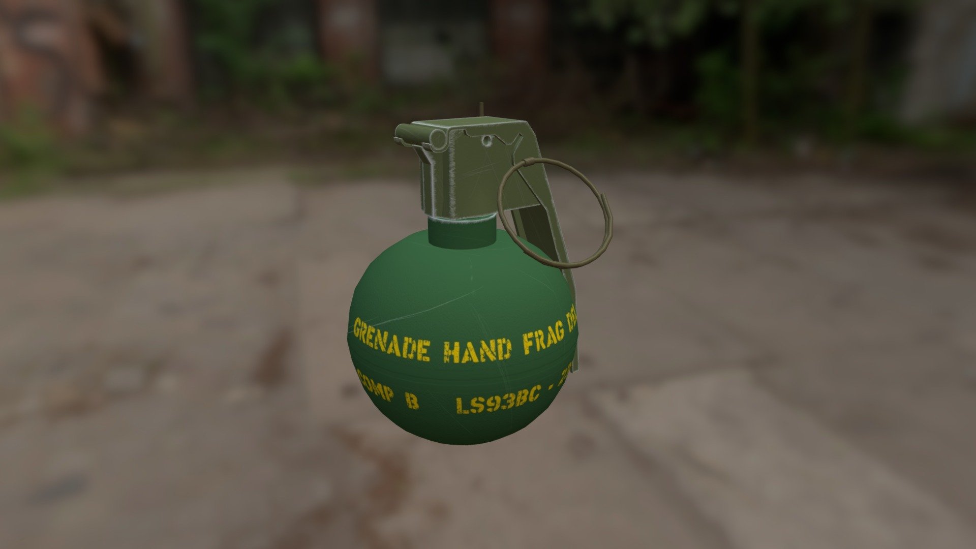 M67 Fragmentation Grenade - 3D model by cayden_ross23 [ad345bf] - Sketchfab