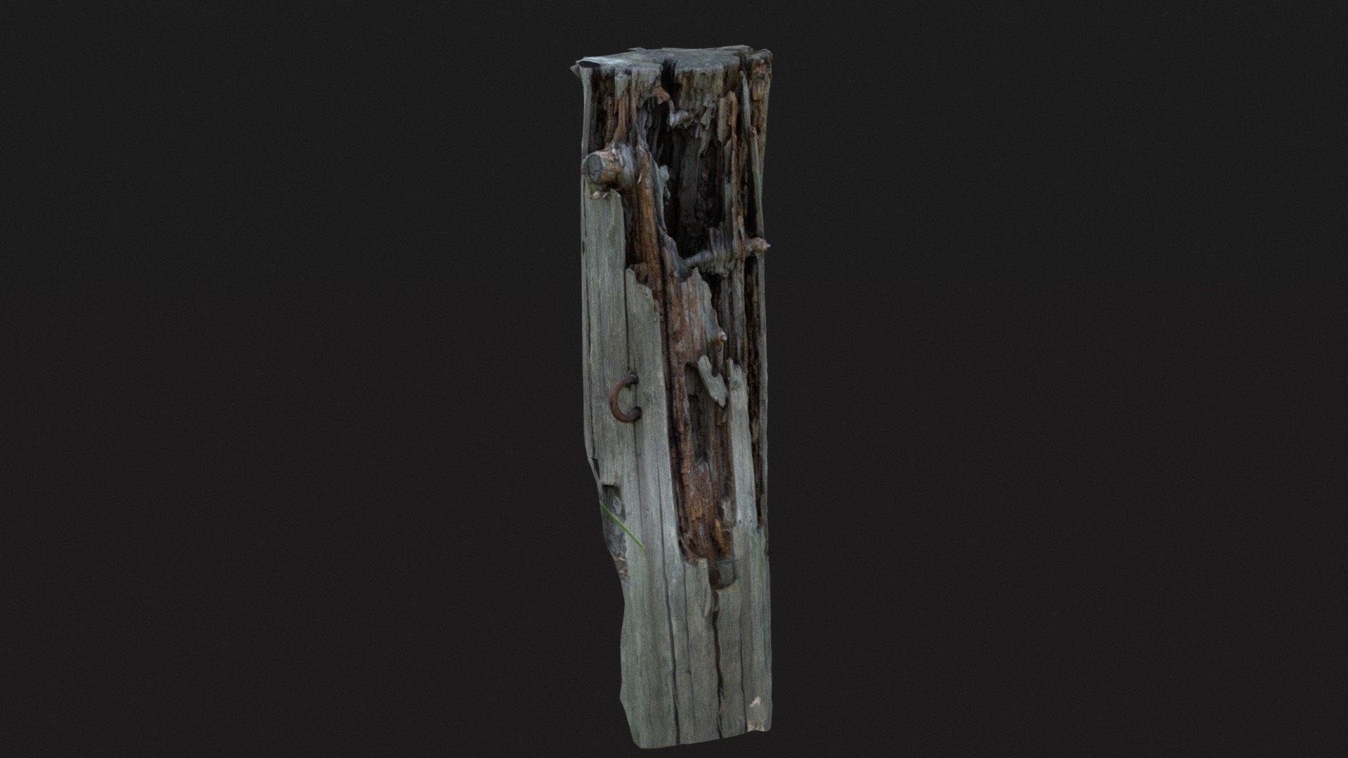 Stump Pole with a metal ear - Download Free 3D model by Anticipateants ...