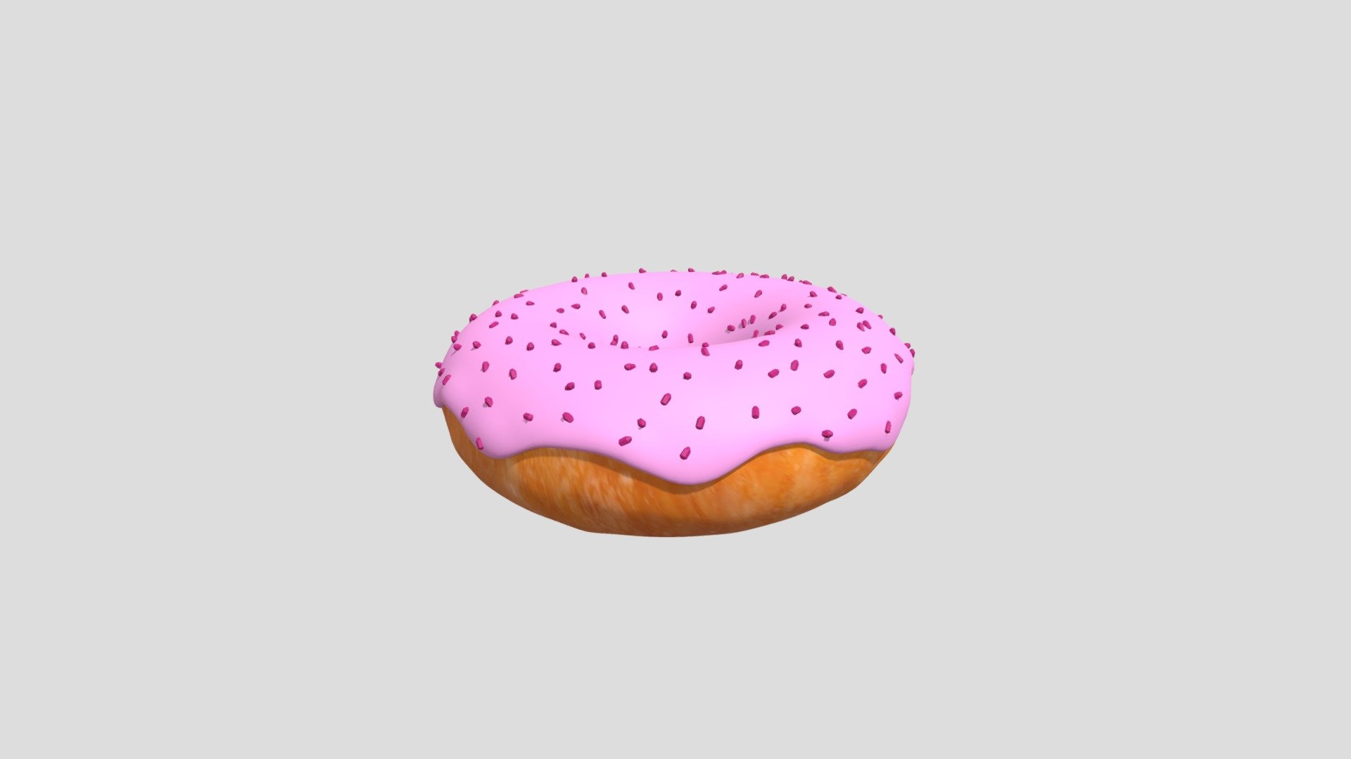 Donut - 3D model by dejaleif [ad35bac] - Sketchfab