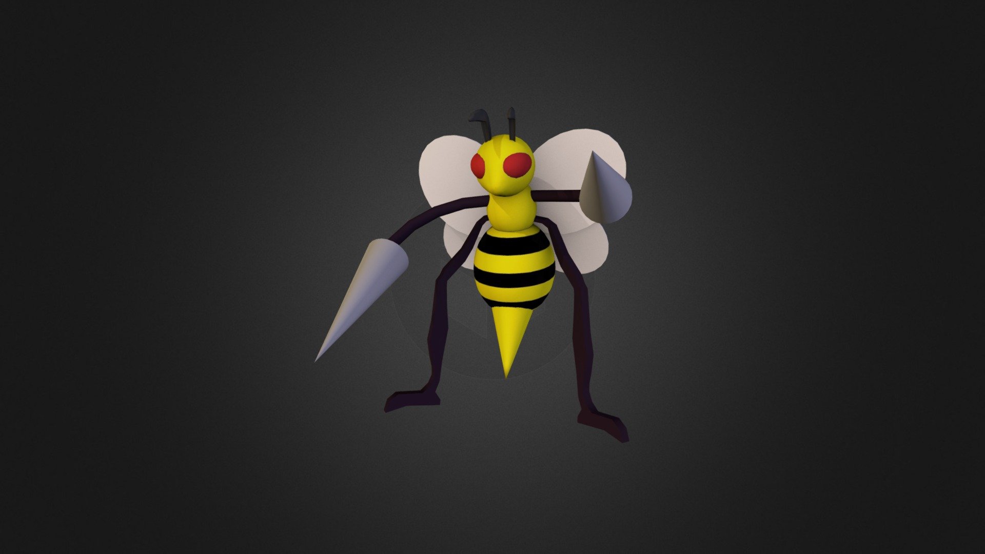 Beedrill - 3D model by austinerf [ad37a5b] - Sketchfab