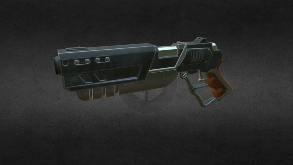 Future Pistol - 3D model by rce-perm [ad37e02] - Sketchfab