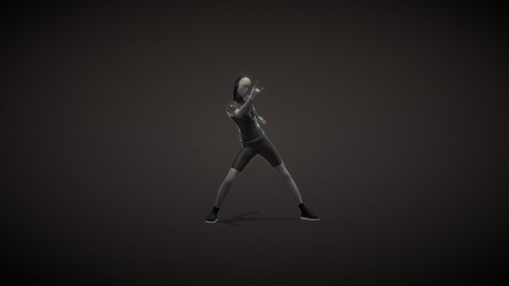 Dance-animation 3D models - Sketchfab