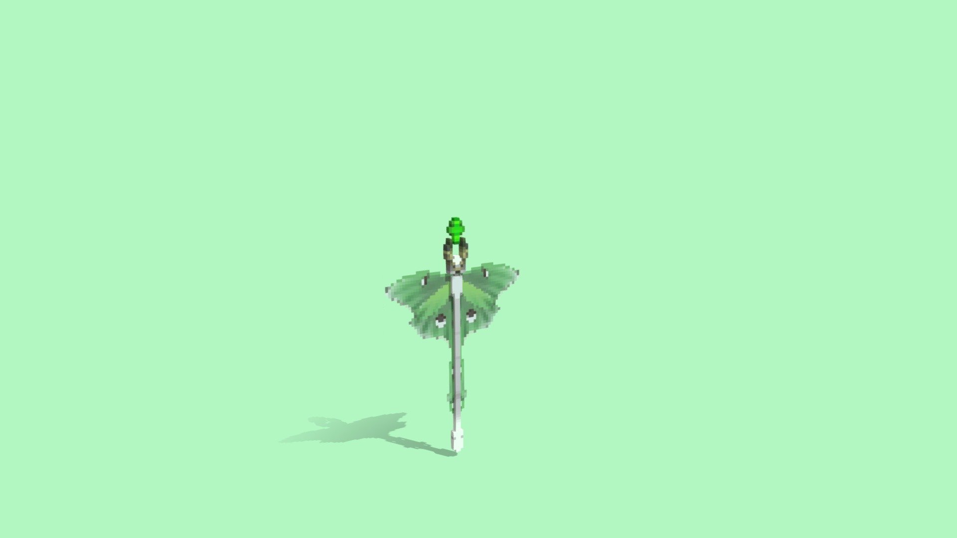 Lunar Moth - 3D model by glxtxh [ad3c208] - Sketchfab