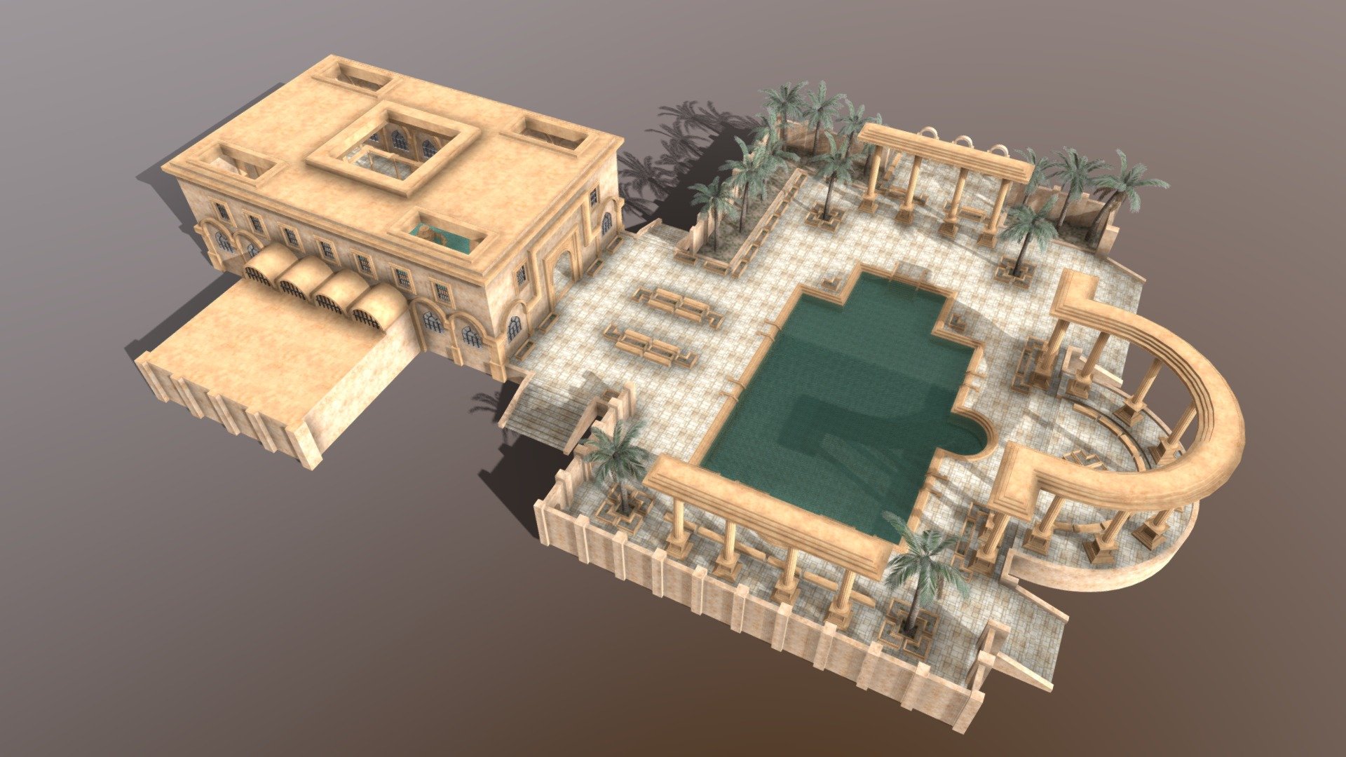 Ancient Bath - Buy Royalty Free 3D model by omarme37 [ad3cd0d ...