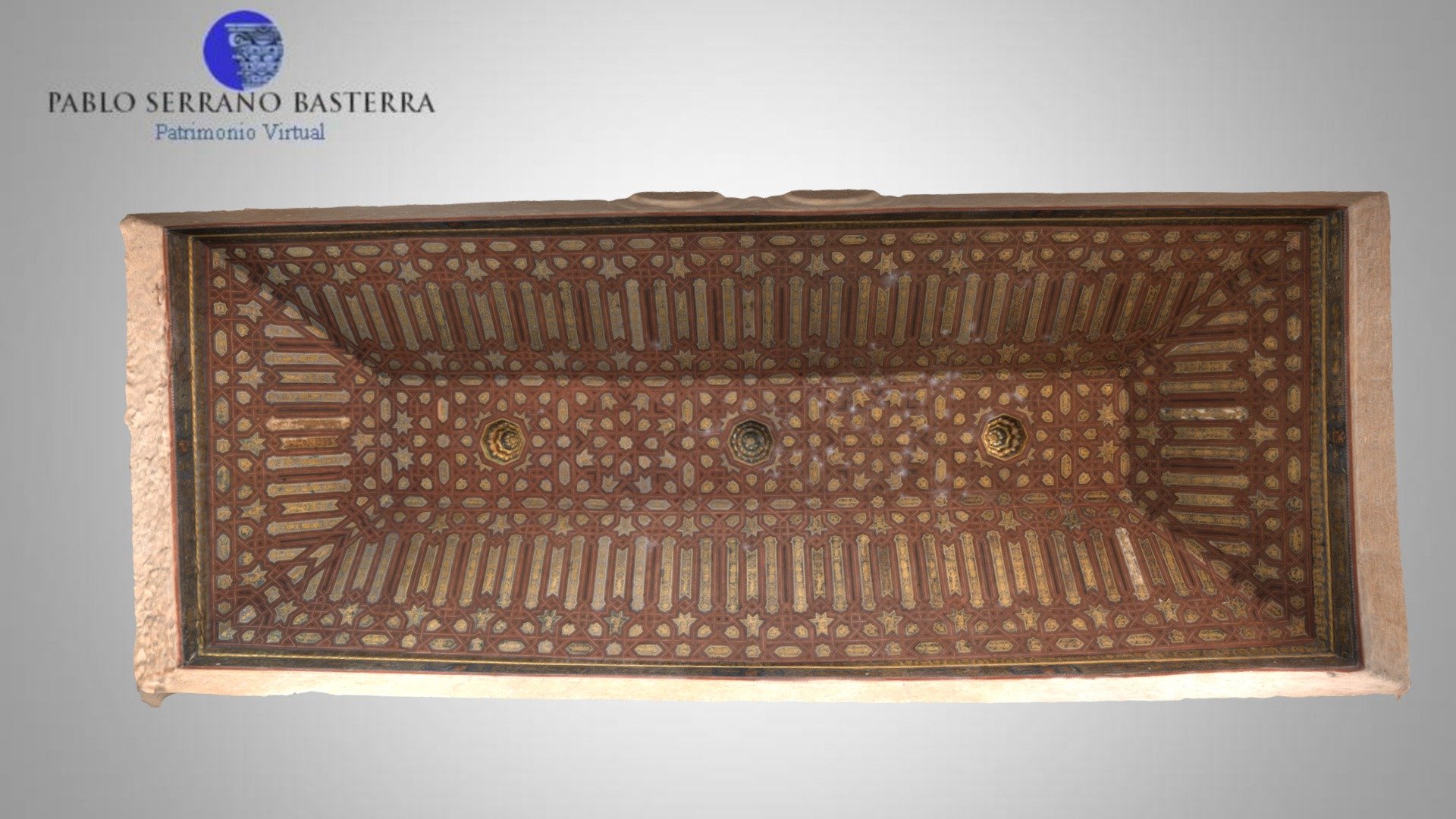 Cuarto Dorado de la Alhambra (Granada) - 3D model by Pablo Serrano ...