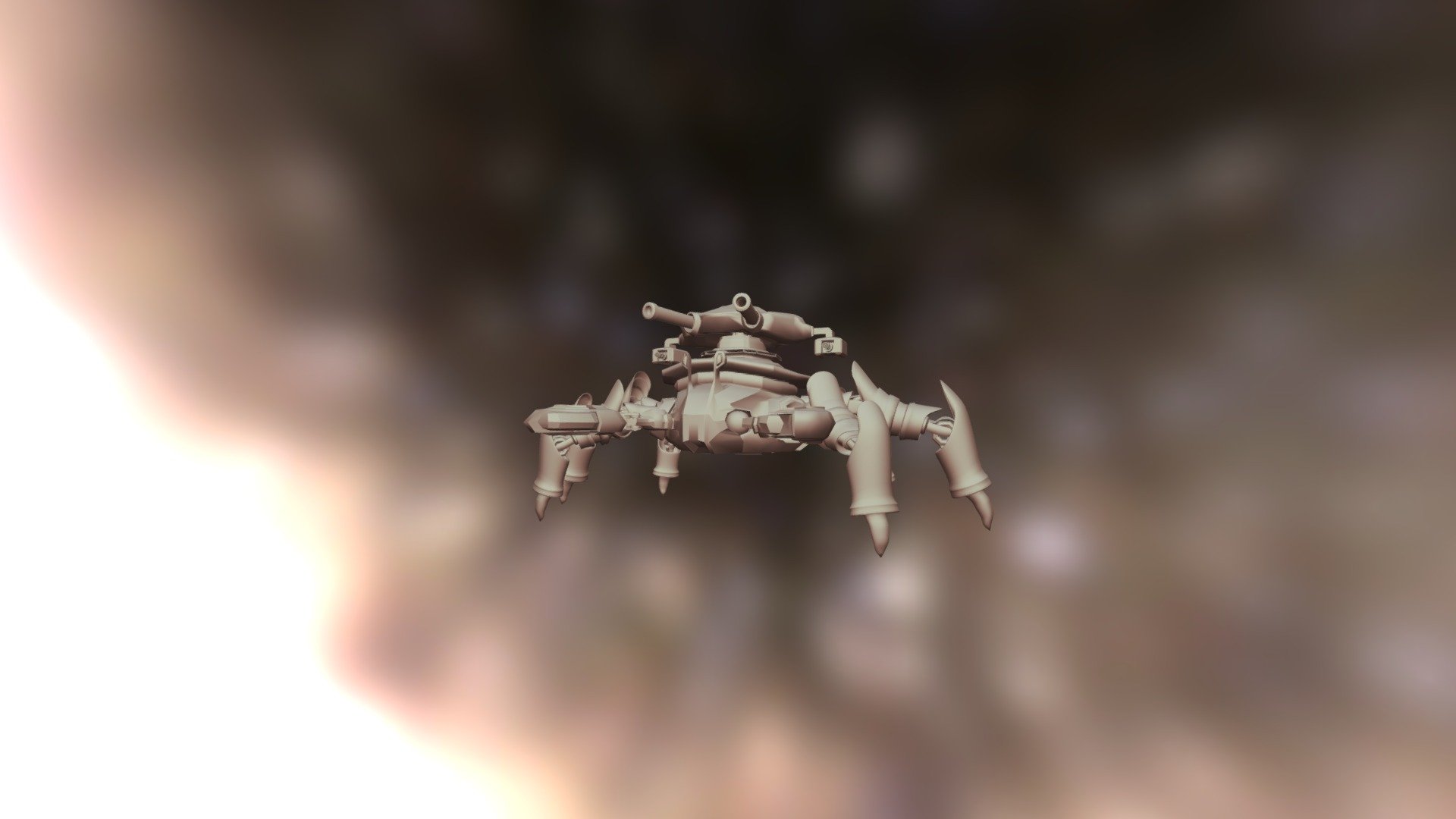 CRAB WALKER RG43 - Type A - 3D model by Zharif Kamal (@zharifkamal ...