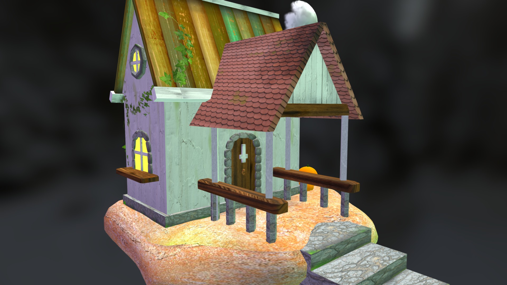 Witch House - 3D model by lillian19940716 [ad4409f] - Sketchfab