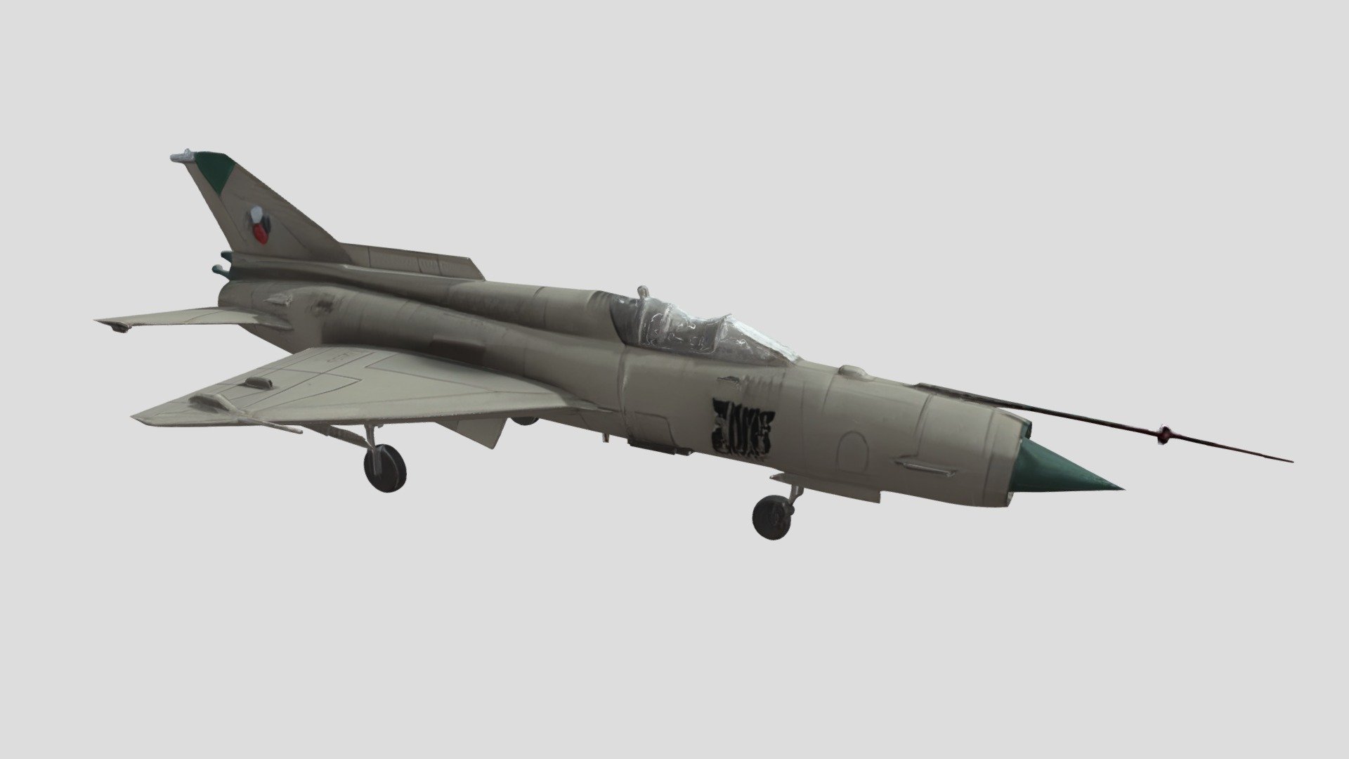 mig 21 fighter jet - Download Free 3D model by Chenzoss [ad44440 ...