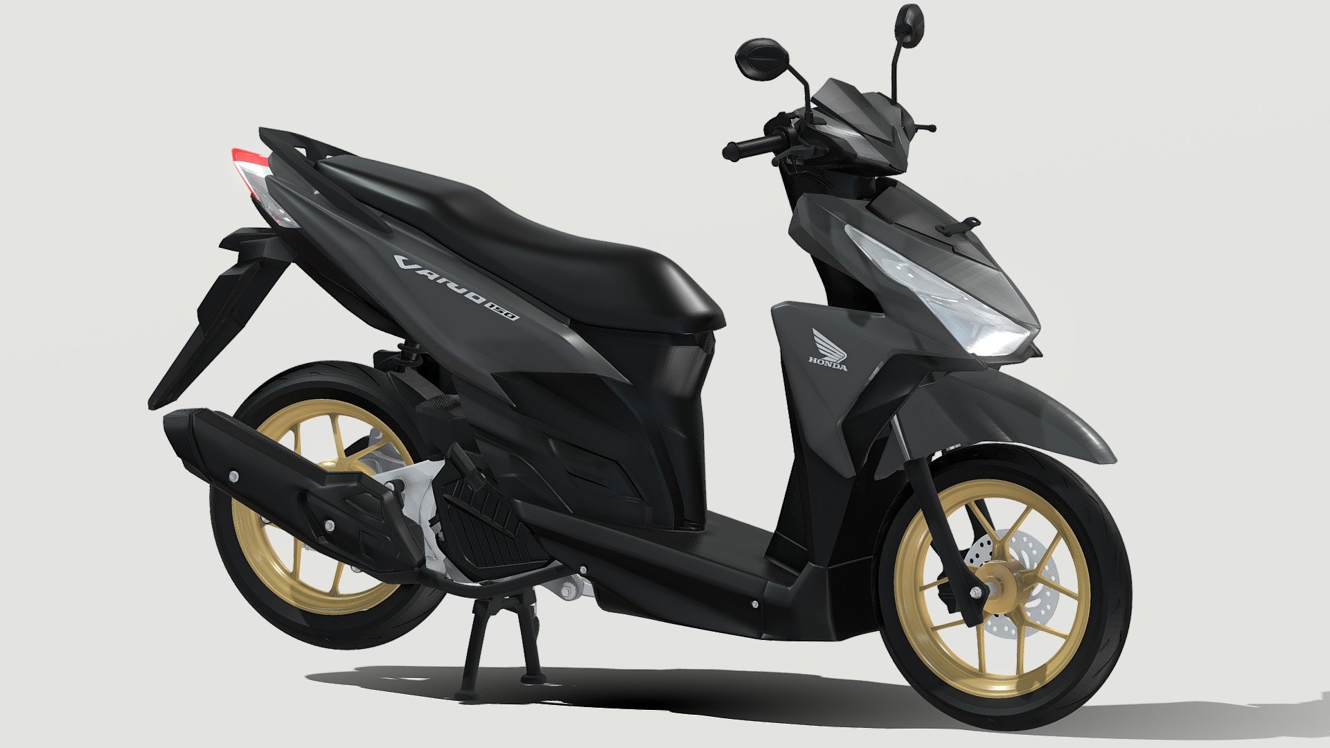 2016 - Honda Vario/Click 150 - Buy Royalty Free 3D model by Miftah ...