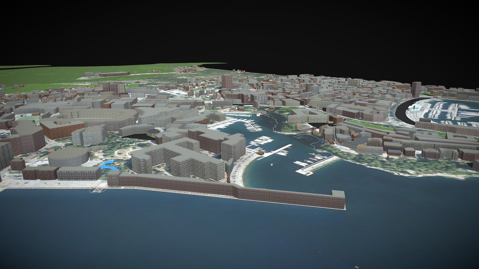 Monaco - Download Free 3D model by mohamedhussien [ad48ba6] - Sketchfab